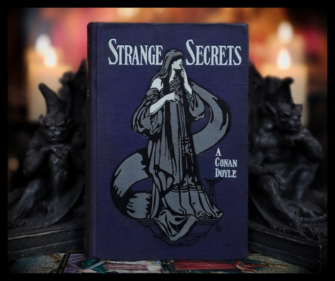 1895 STRANGE SECRETS Book Ghosts Spirits rare Horror Hauntings Sherlock ...