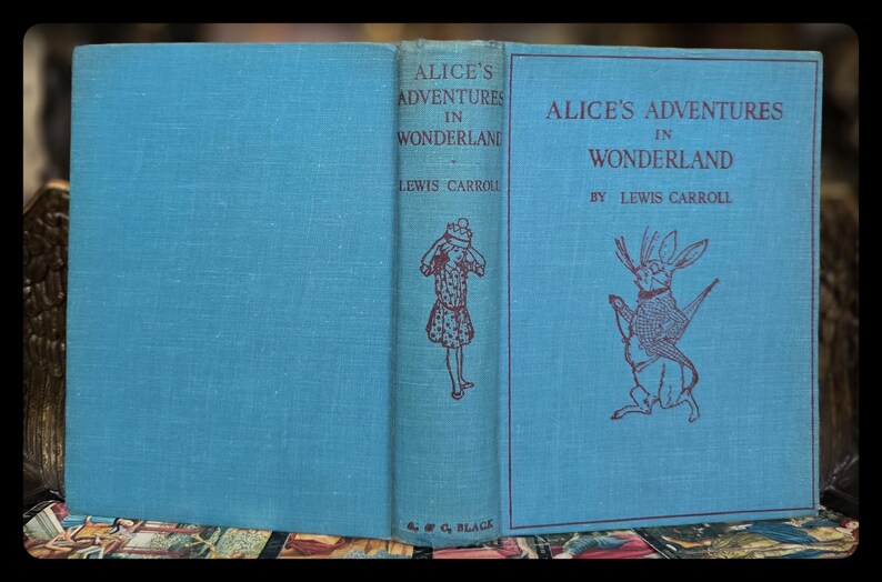 1934 Alice in Wonderland Book With Folkard Color Plates - Etsy