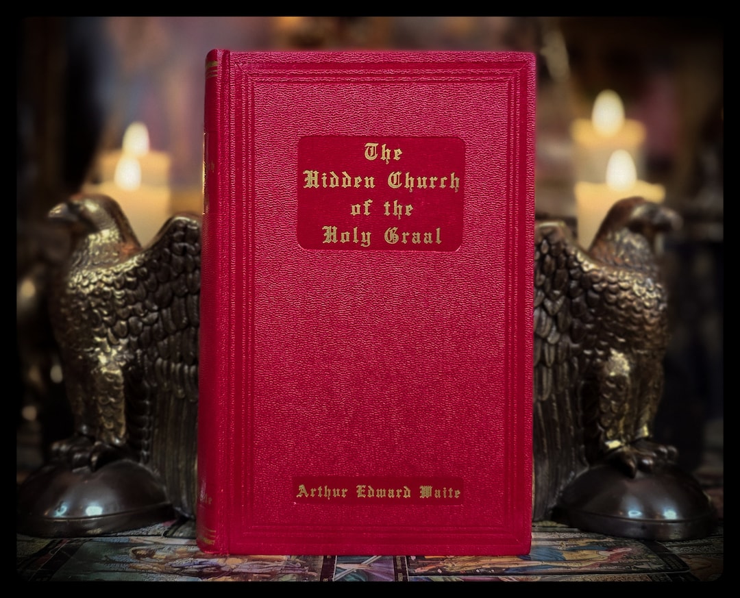 THE HOLY GRAIL Book Freemasonry Knights Templar Mysticism Magic Merlin ...