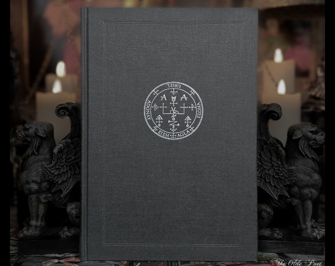 GRIMOIRE Occult Book Spirit Conjuring Spells Grimoire Armadel Magic ...