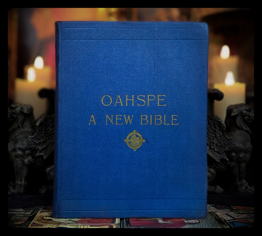 1947 OCCULT BIBLE Metaphysical Book Reincarnation the Zodiac Mythology ...