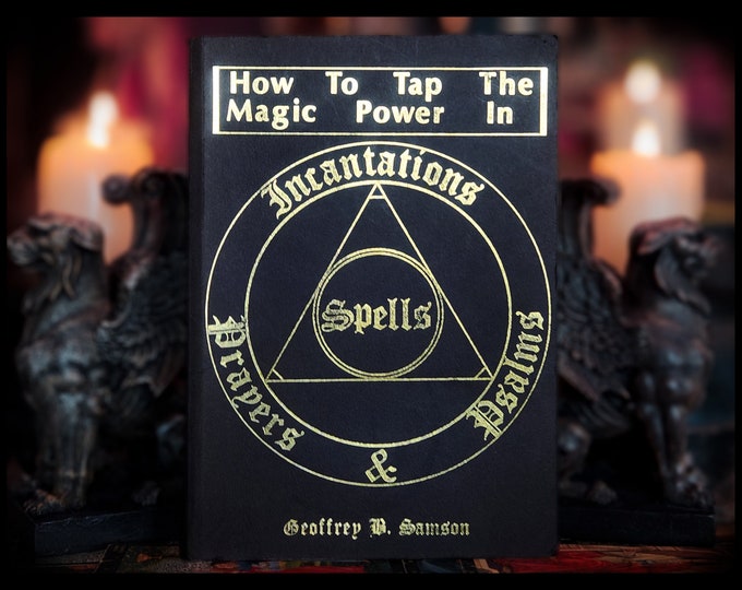 SPELLS INCANTATIONS Occult Grimoire Book Witchcraft (very Rare ...