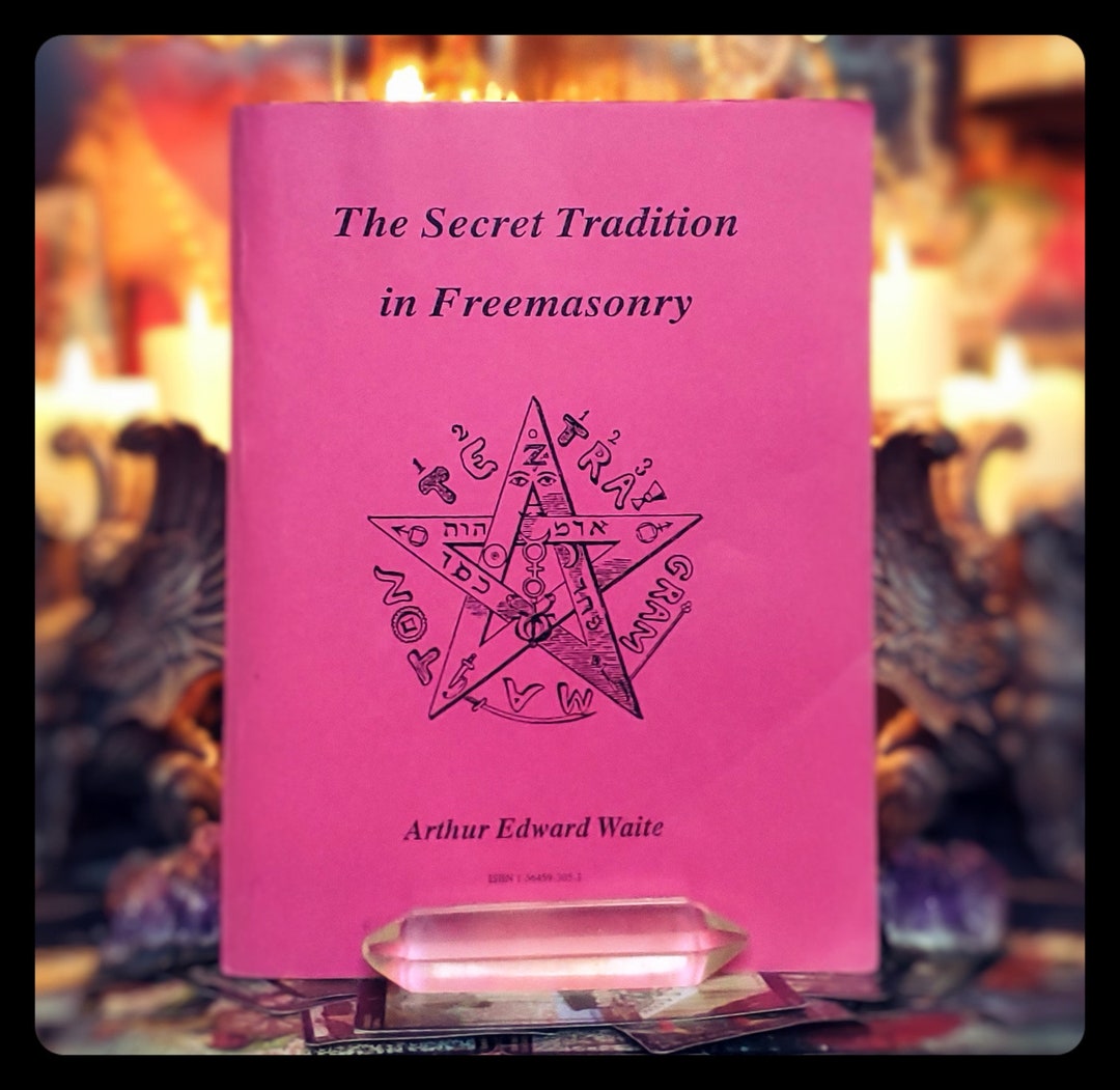 Freemasonry Occult Book Necromancy Alchemy Metaphysical Book Magic ...