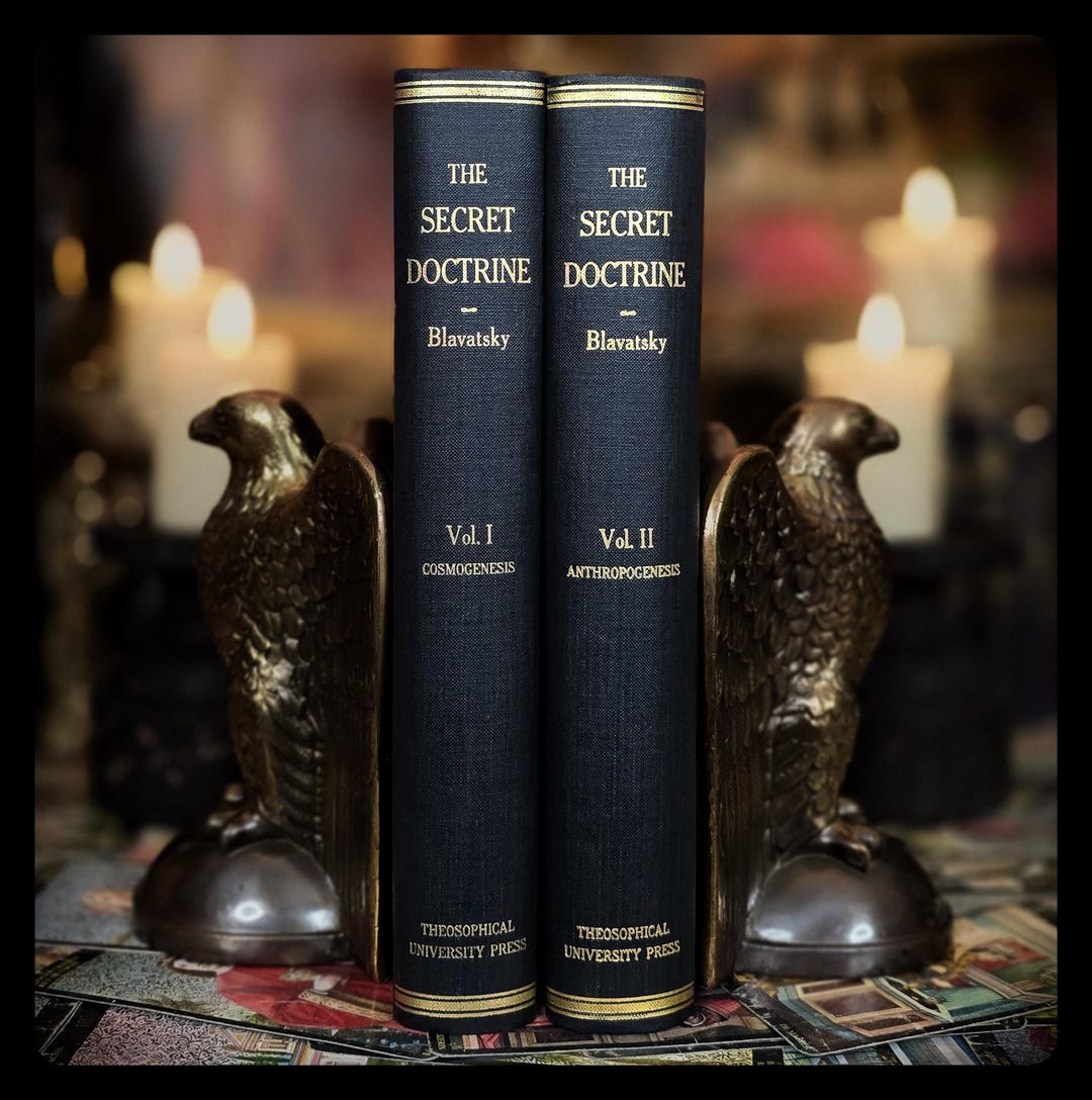 1925 THE SECRET DOCTRINE Occult Book Magic Astrology Metaphysical ...