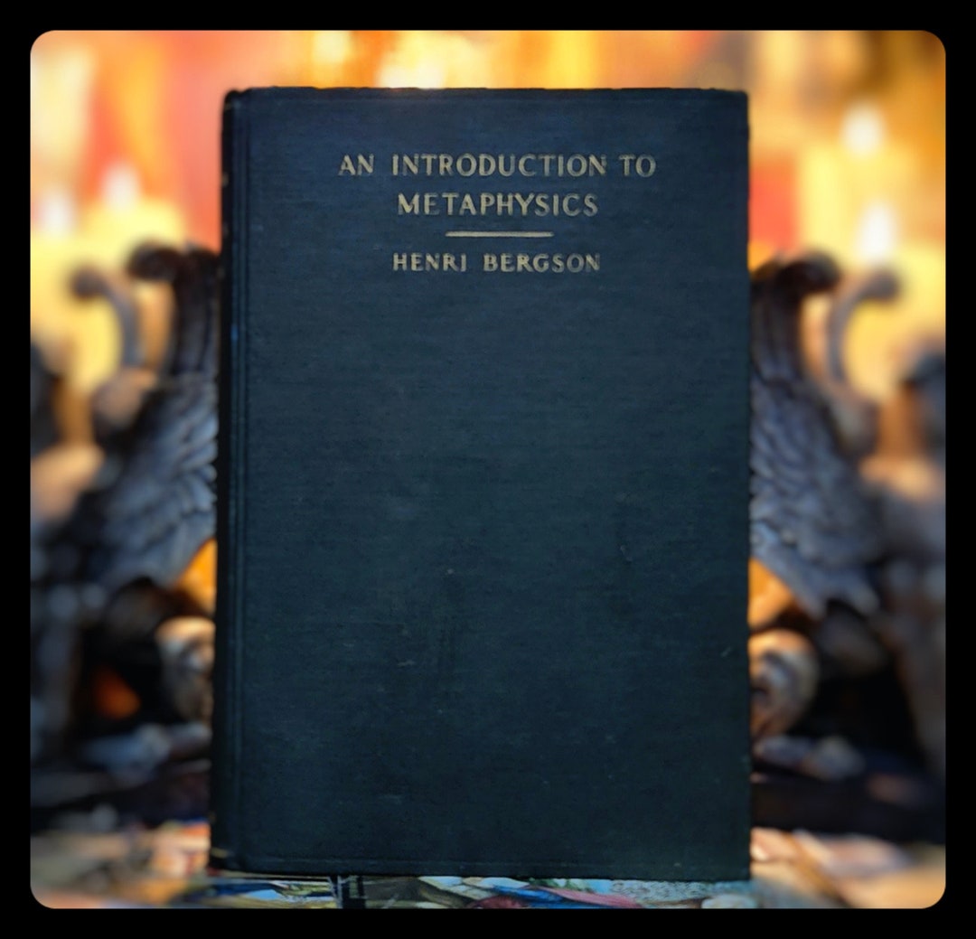 1912 Metaphysical Book Introduction to Metaphysics Antique Occult Book ...