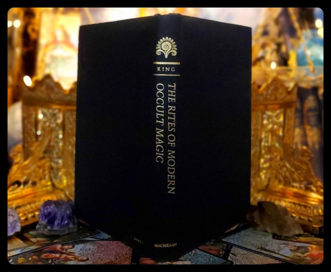 1971 Occult Magic Book Rosicrucian Book Alchemy Secret Society Book ...