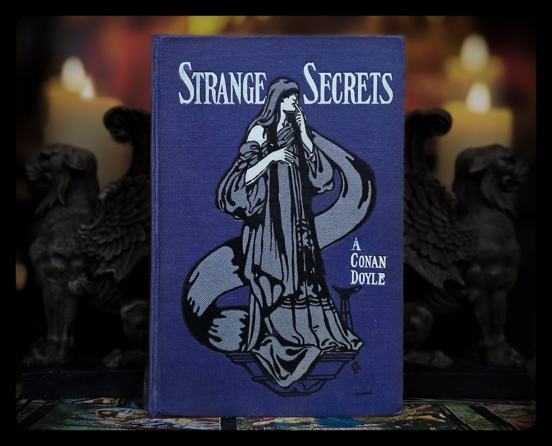 1895 STRANGE SECRETS Book Ghosts Spirits rare Horror Hauntings Sherlock ...