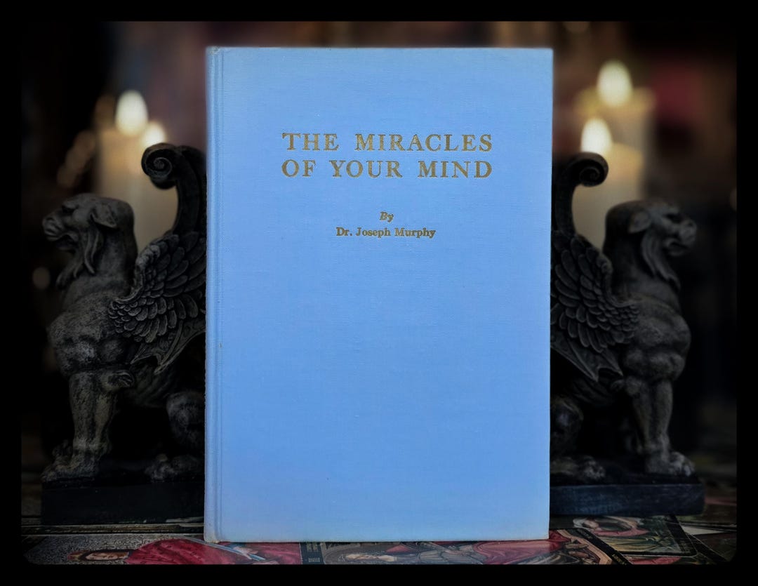 1953 Metaphysical Occult Book SIGNED Miracles of Your Mind Mental ...