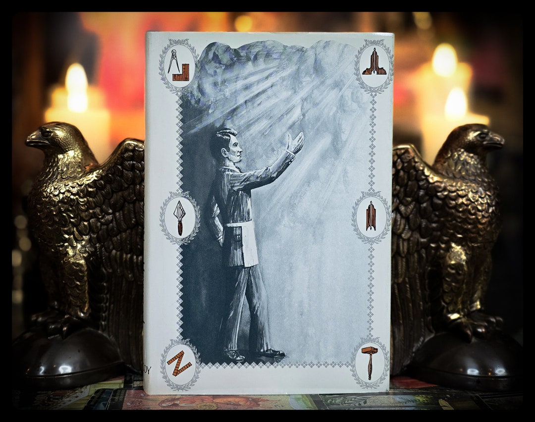 FREEMASONRY BOOK Cryptic Masonry the Knights Templars All Seeing Eye ...