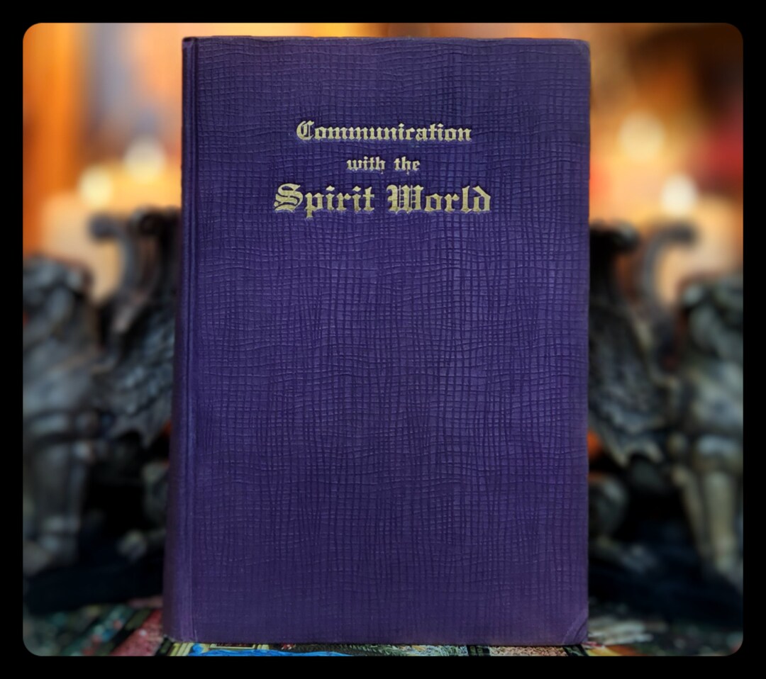 1932 the Spirit World Book: 1st Edition Occult Metaphysics - Etsy UK