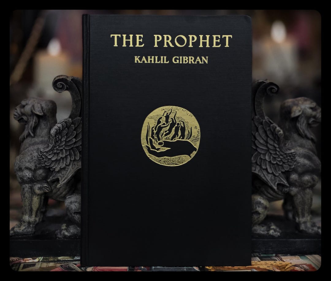 1946 THE PROPHET Metaphysical Esoteric Book (rare) Vintage Spirituality ...