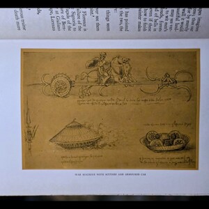 1928 LEONARDO DA VINCI Book First Edition Art Drawings Painting ...