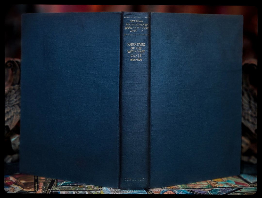 1914 SALEM WITCHCRAFT CASES Book 1648 - 1706 "very Rare" Witch Trials ...