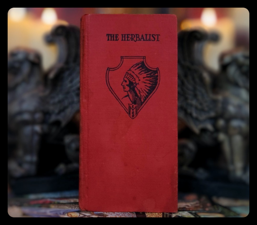 1934 the Herbalist Botany Book Herbalism Remedies Apothecary - Etsy