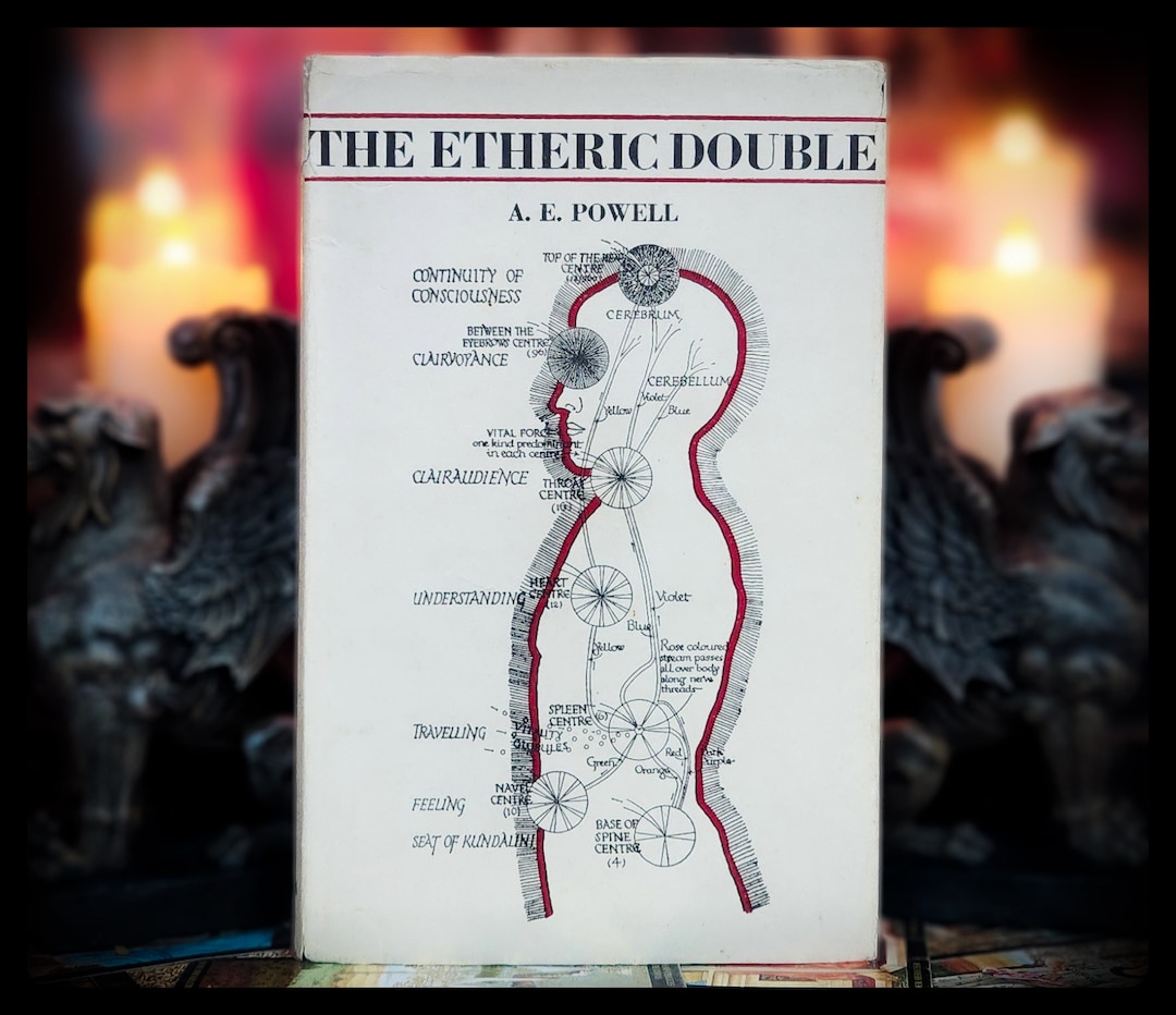 THE ETHERIC DOUBLE Clairvoyance Kundalini Occult Book Metaphysical Healing Alchemy Esoteric ...