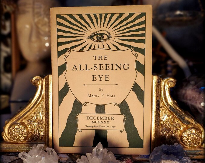 ILLUMINATI FREEMASON All Seeing Eye Book Occult Masonry - Etsy