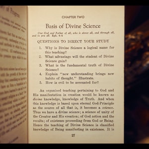1957 Divine Science Mysticism Metaphysics "rare 1st Edition" Esoteric ...