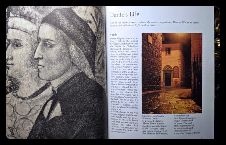 DANTE Life Times Dante's Inferno Purgatory Paradise Occult Divine ...