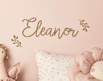 Glitter Name Sign - Etsy