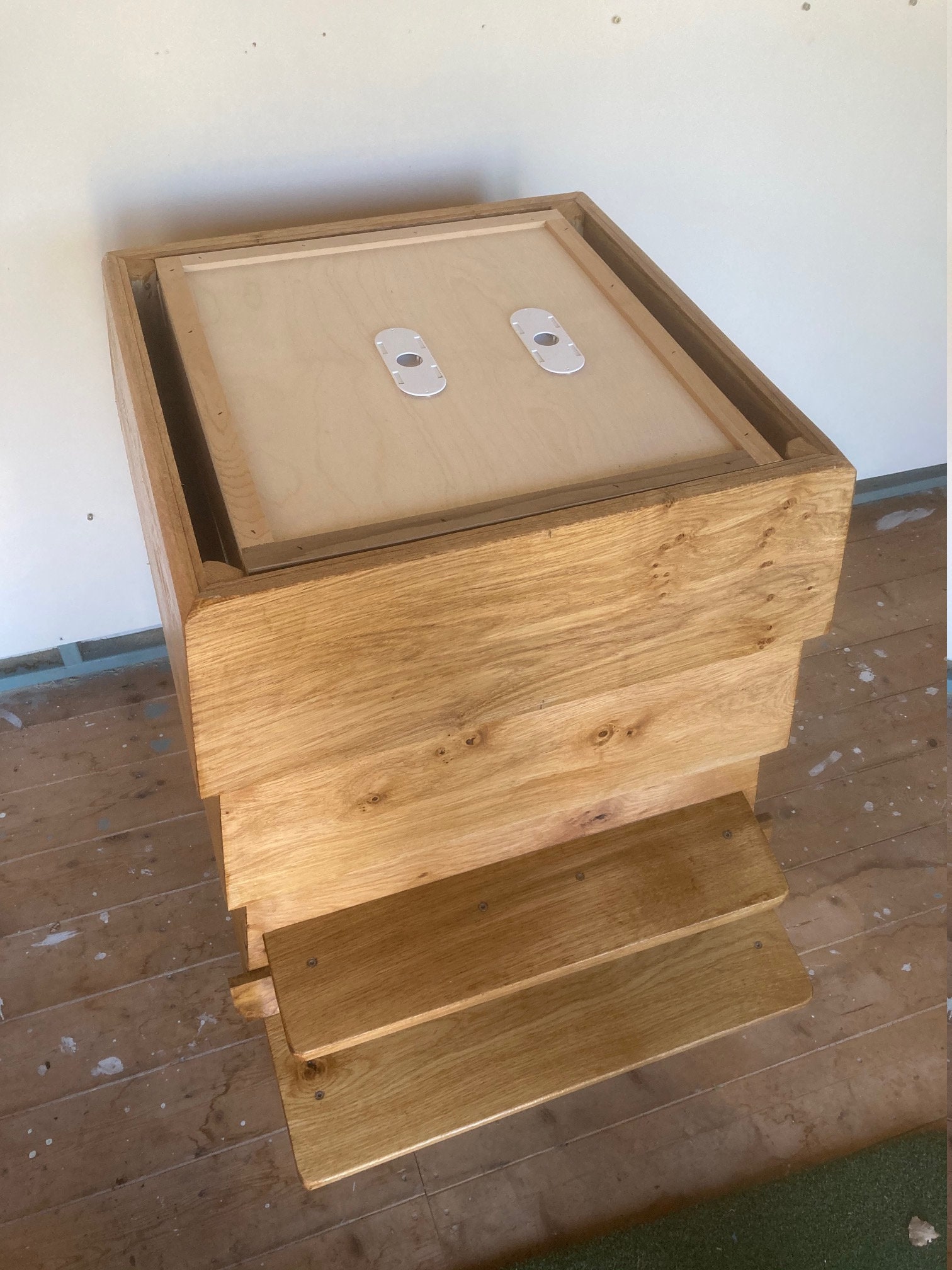 Bespoke Handcrafted Oak Bee Hive - Etsy UK