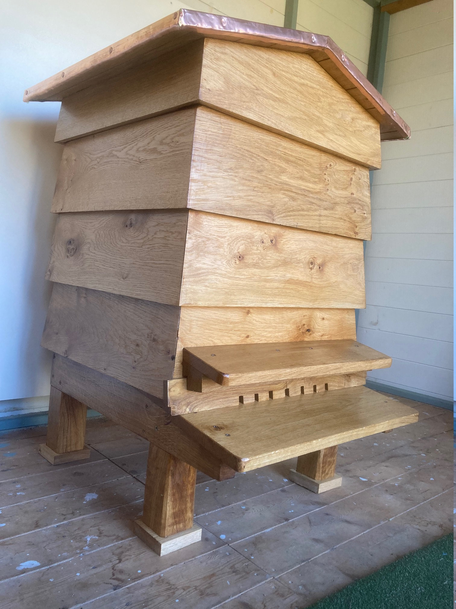Bespoke Handcrafted Oak Bee Hive - Etsy UK