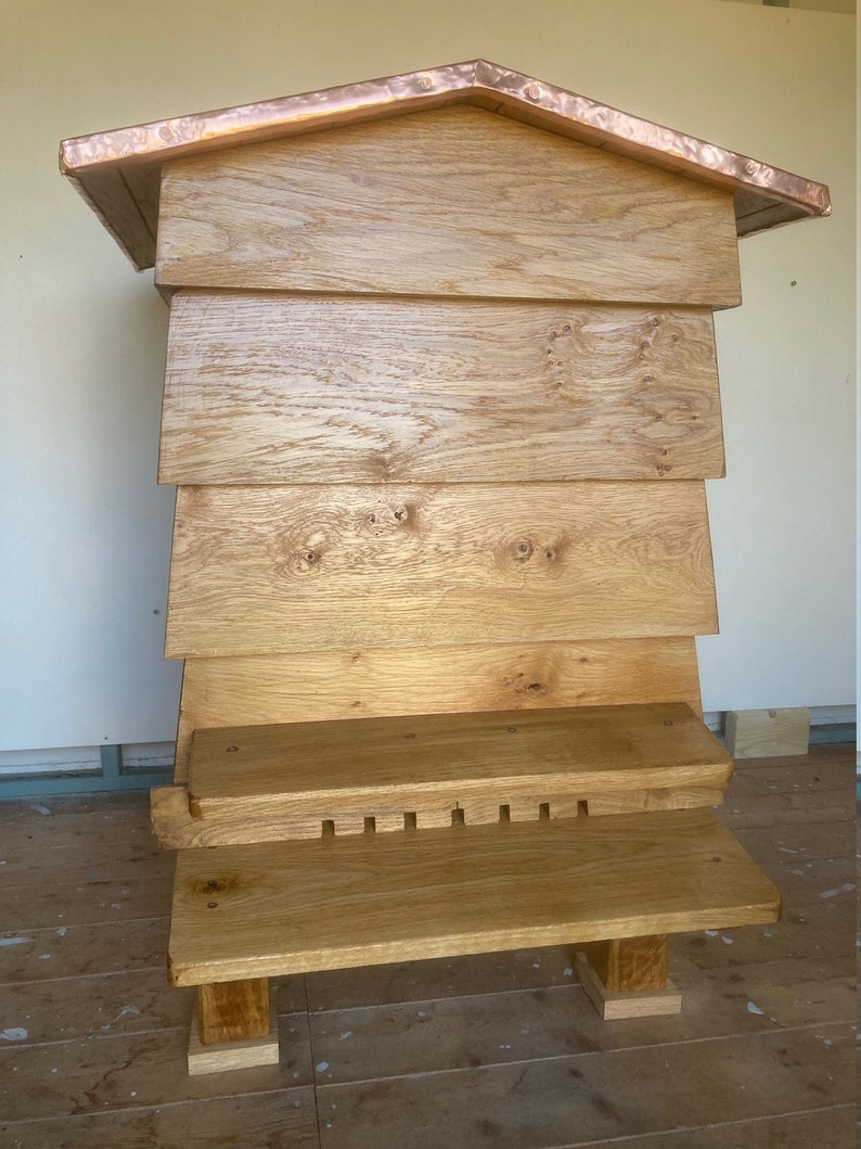Bespoke Handcrafted Oak Bee Hive - Etsy UK