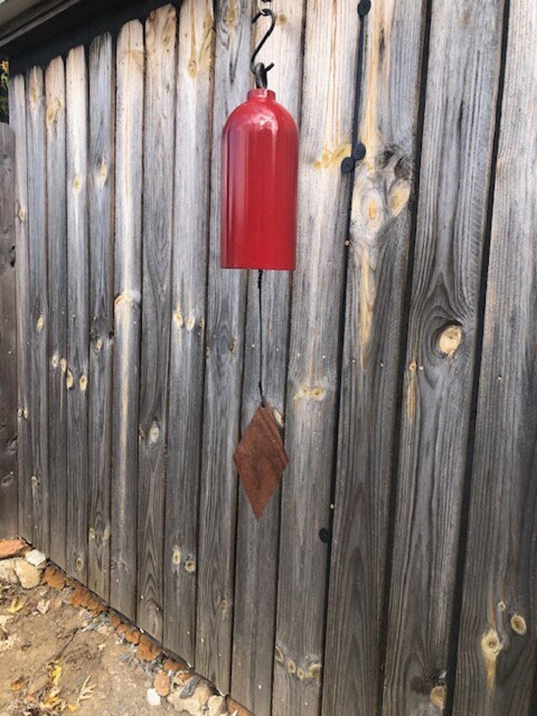 Bright Red CO2 Tank Bell Wind Chime - Etsy