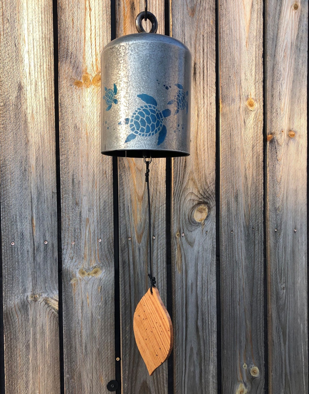 Turtle Windchime/tank Bell, Garden Decor, Ocean and Beach Decor ...