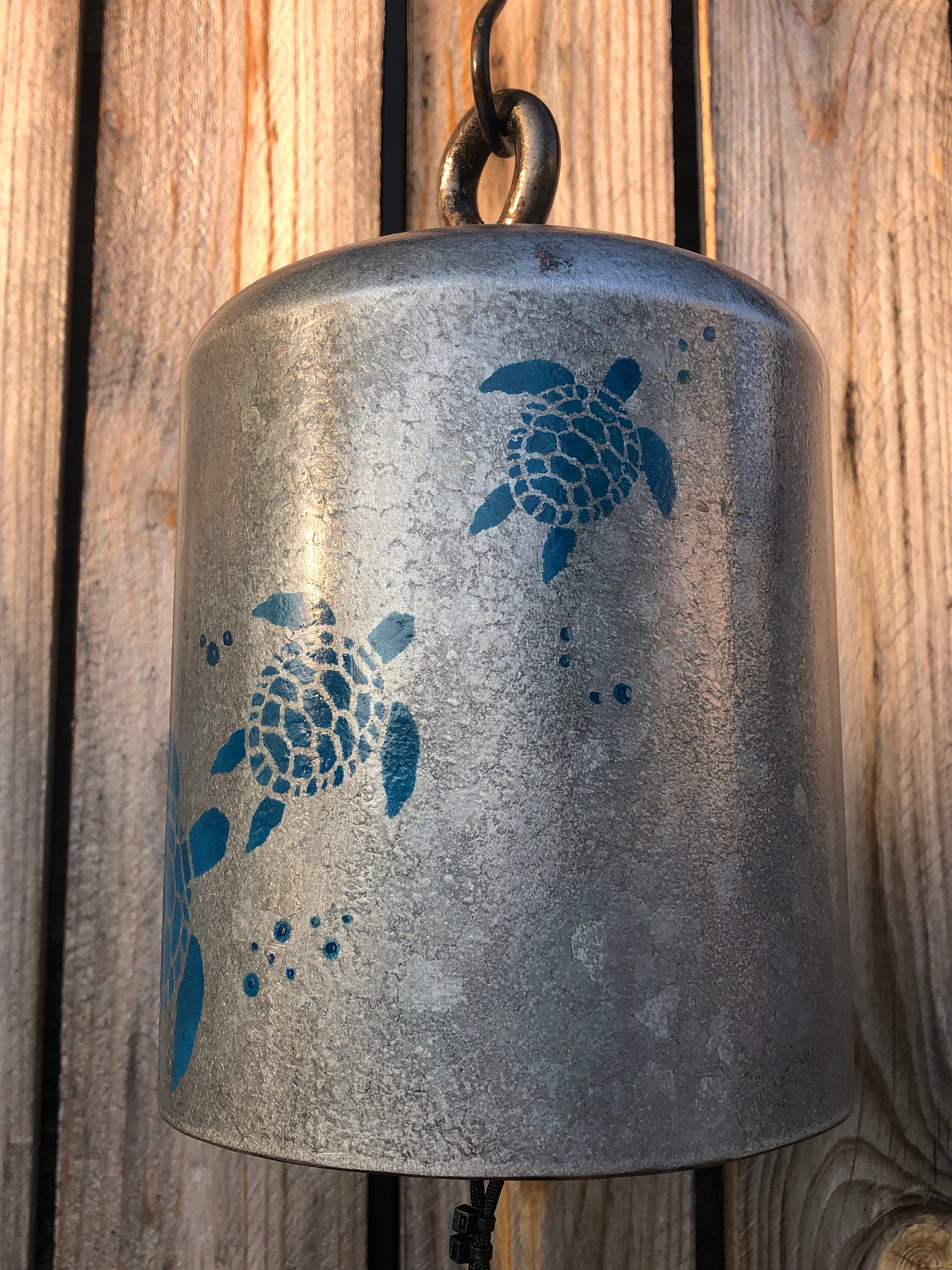 Turtle Windchime/tank Bell, Garden Decor, Ocean and Beach Decor ...