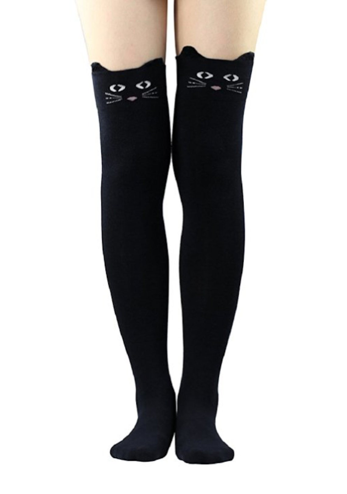 Womens Knee High Socks Girls Cat Bear Cartoon Long Stockings - Etsy UK
