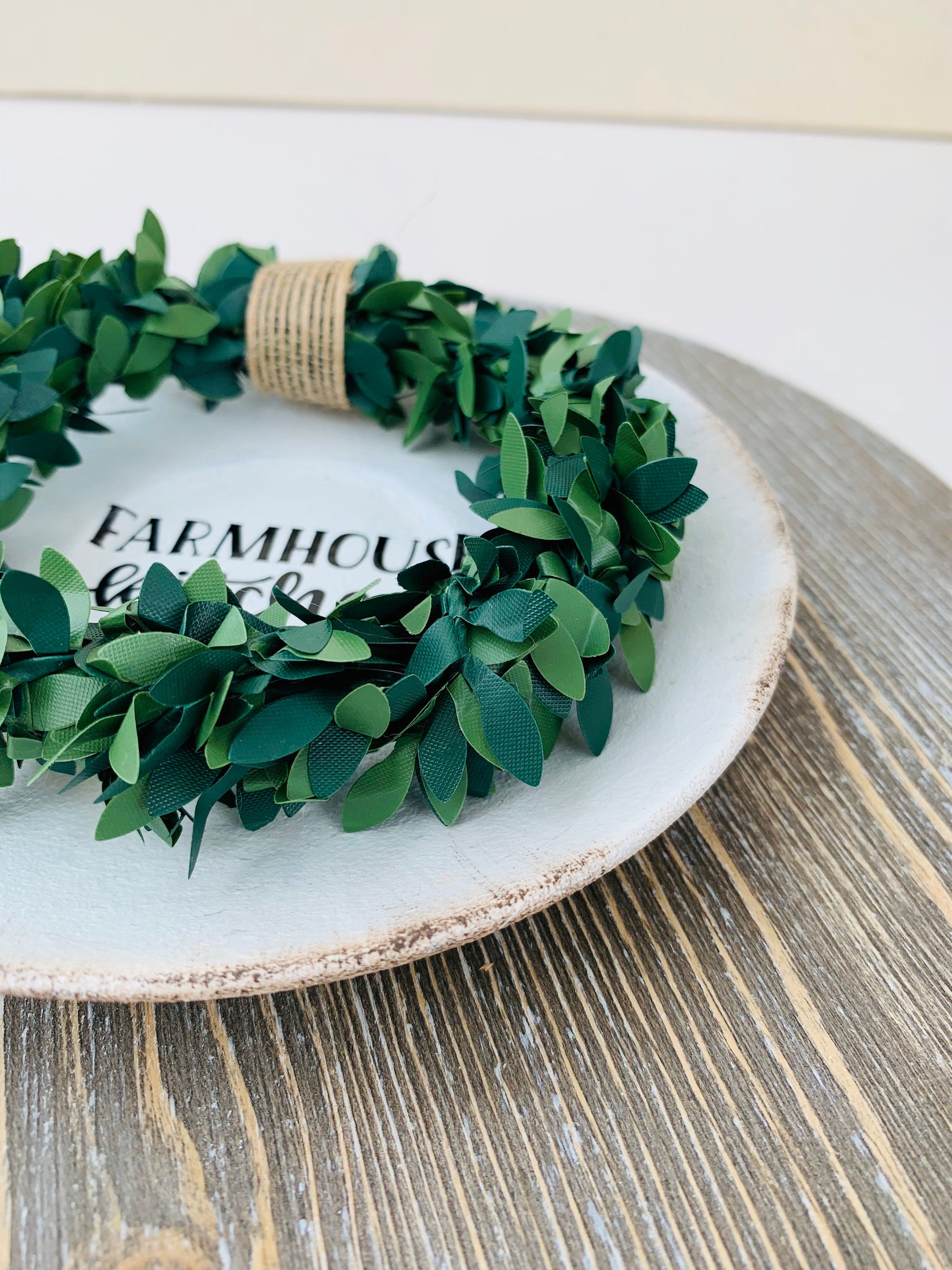 Farmhouse Kitchen Decorative Plate / Rustic Farmhouse Home Decor ...