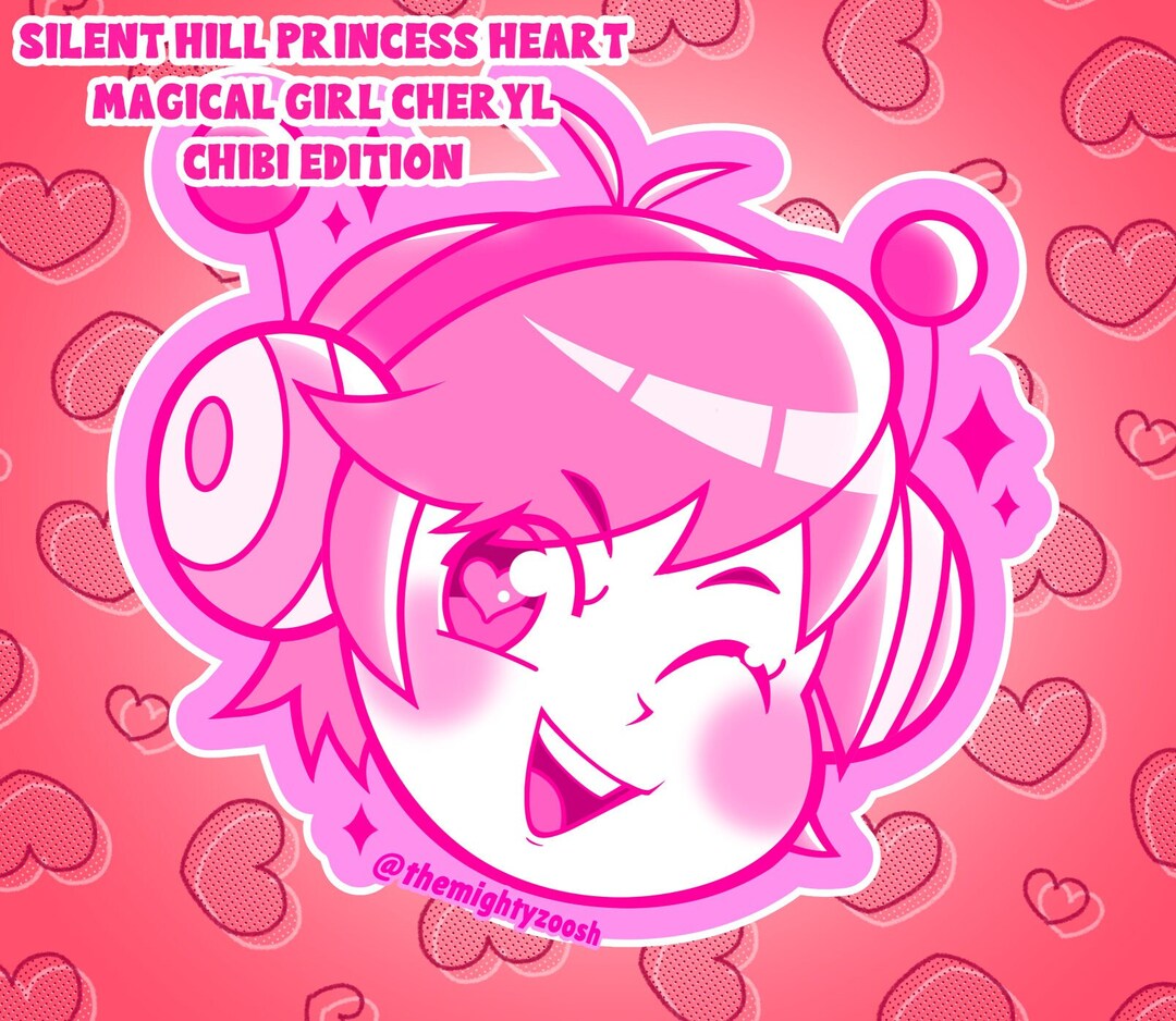 SH3 Magical Girl Princess Heart Heather Sticker - Etsy