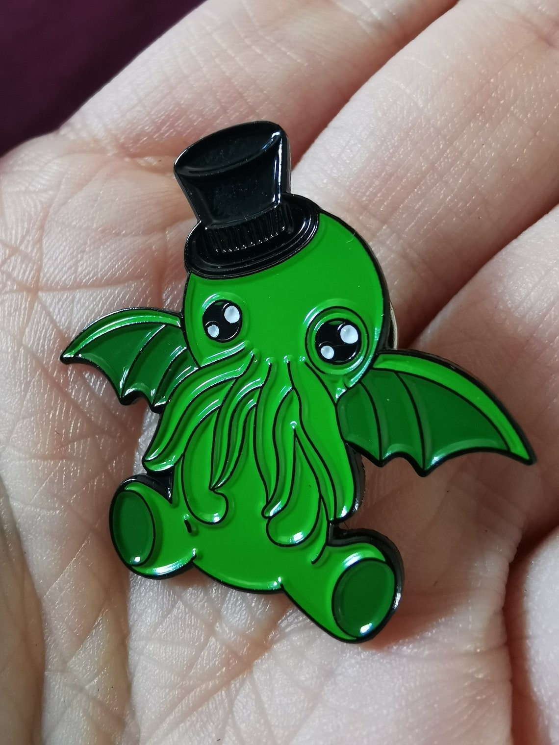 Steampunk Cthulhu / Call of Cthulhu Enamel Pin. Classic Horror - Etsy