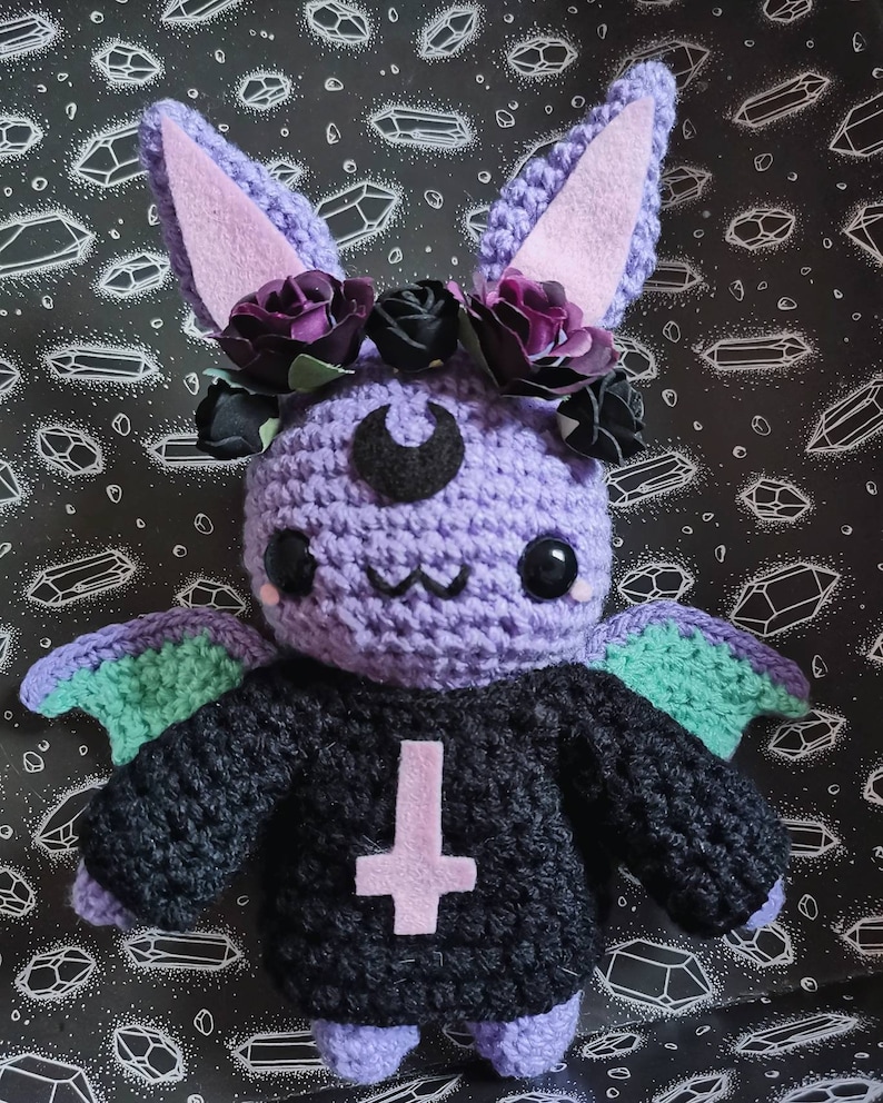 PASTEL GOTH SALE 3 crochet patterns pastel goth cthulhu | Etsy