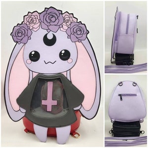 Kawaii Bunny Ita-bag, Pastel Goth, Goth Fashion, Halloween, Rabbit Bag ...