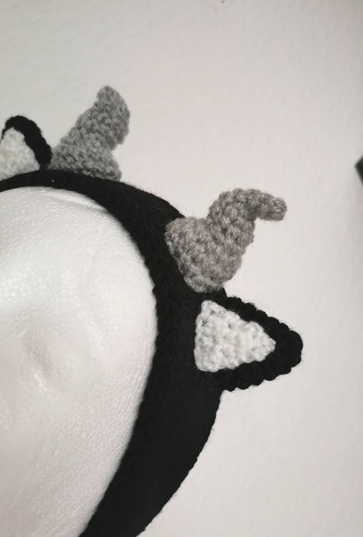 Gothic Cat Hat Satan Cat Cute Beanie Gothic Beanie Pastel | Etsy