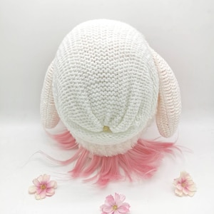 Fluffy Bunny Beanie, Rabbit Hat - Etsy