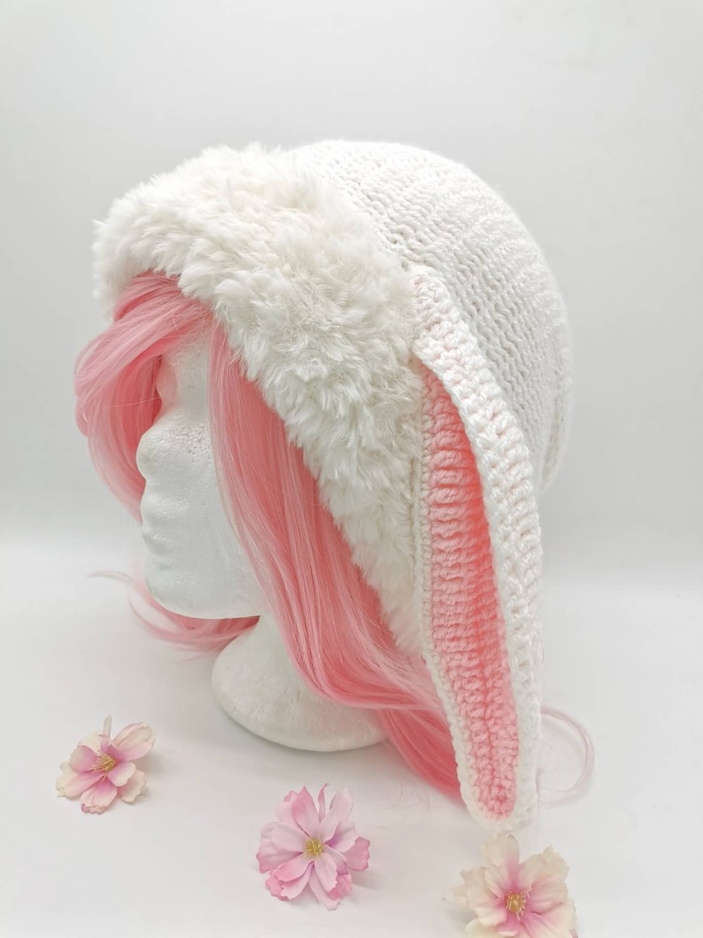 Fluffy Bunny Beanie Rabbit Hat - Etsy