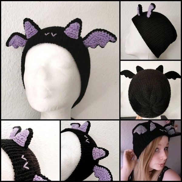 Bat Hat - Etsy