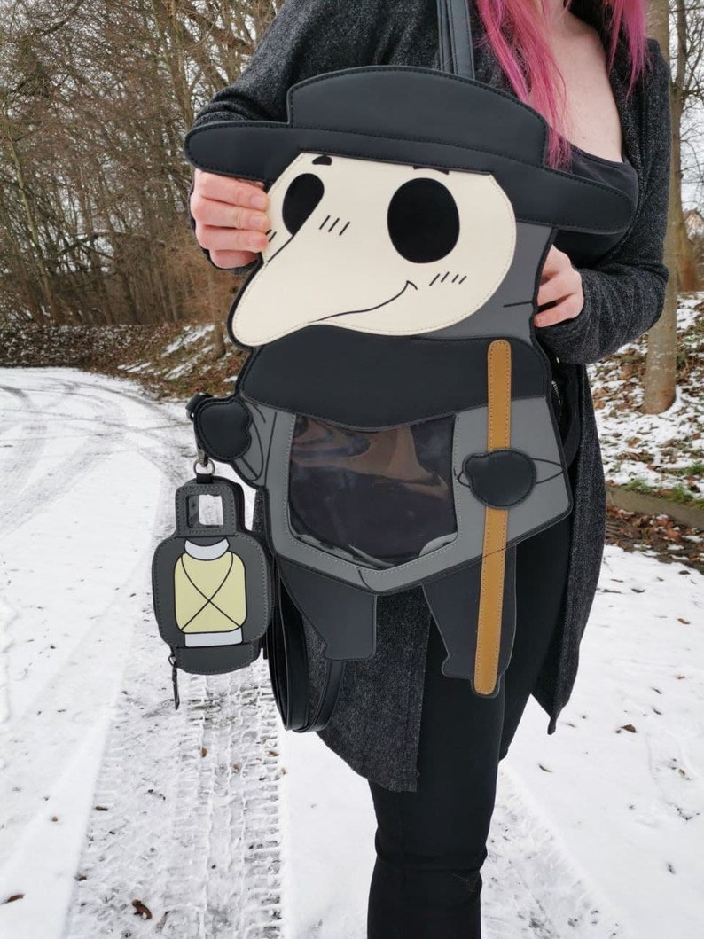 Kawaii Plague Doctor Ita Bag Cosplayer Bag Gothic Fashion | Etsy UK