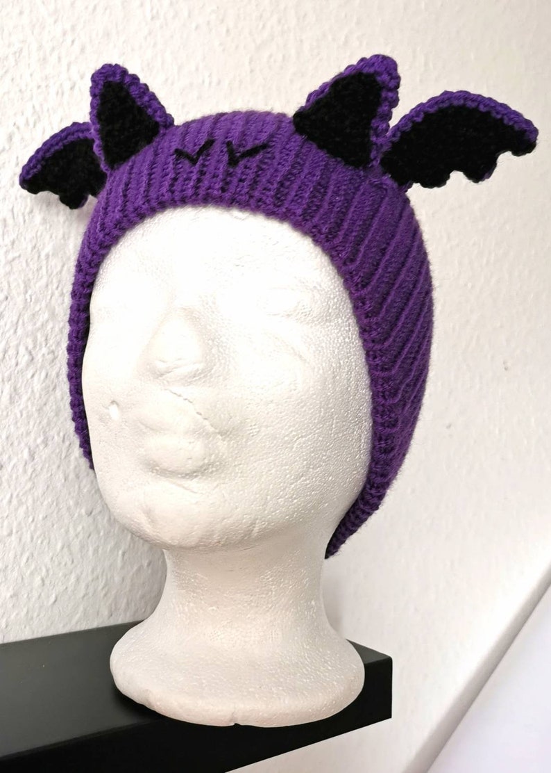 Bat Hat Pastel Goth Gothic Clothes Halloween Costume Witchy - Etsy