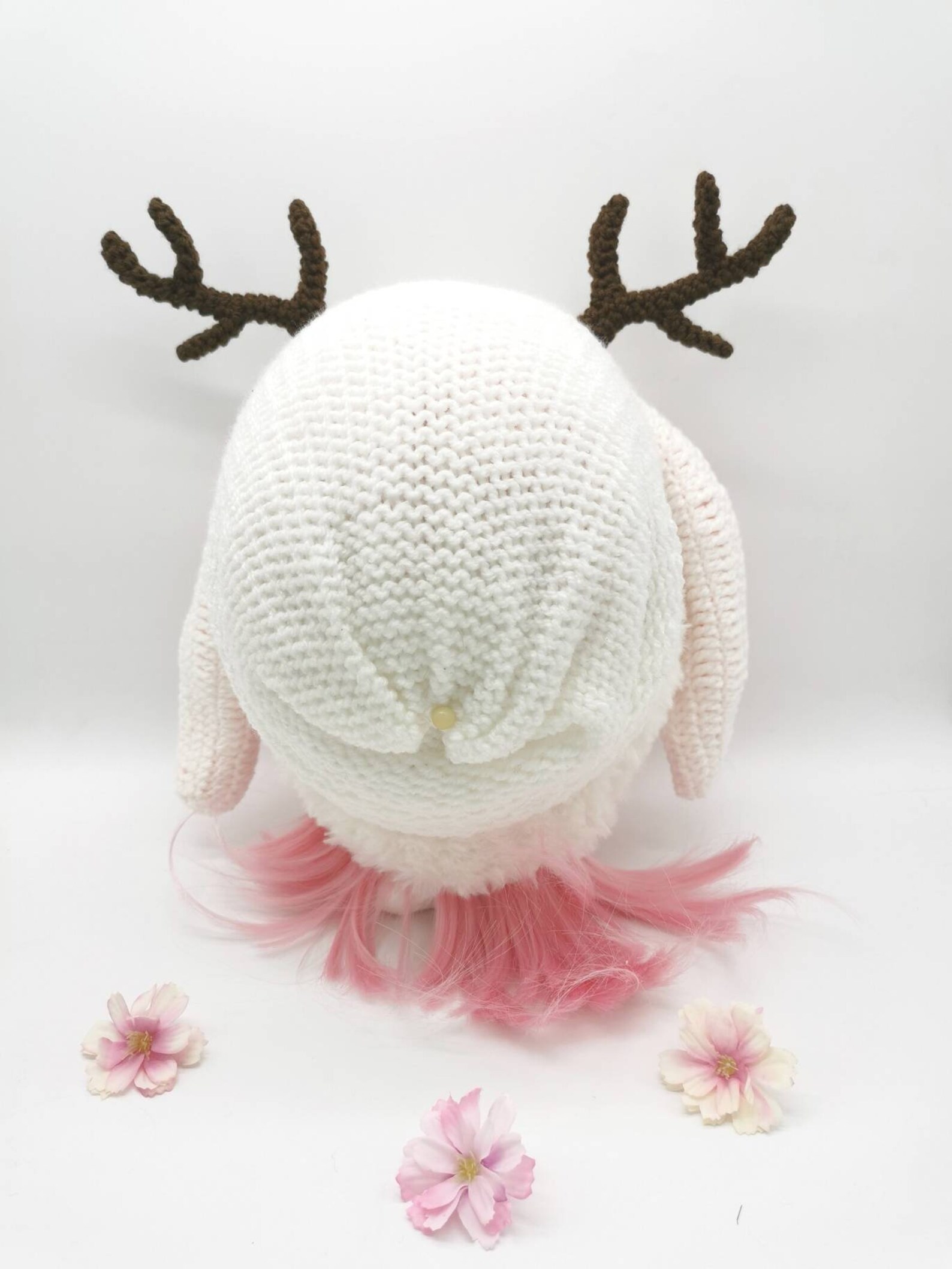 Jackalope Hat, Cryptid Beanie, Bunny With Antlers Cap - Etsy