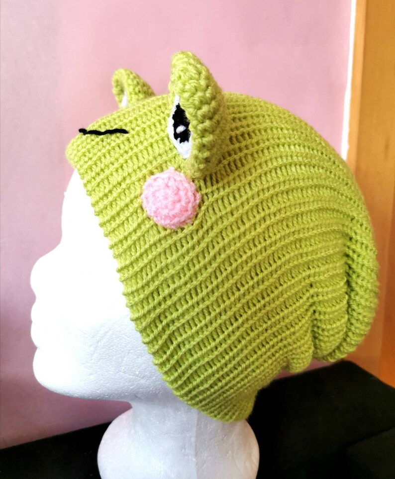 Cute Frog Beanie / Frog Hat ! Handmade Indie Clothes Made With Love ...