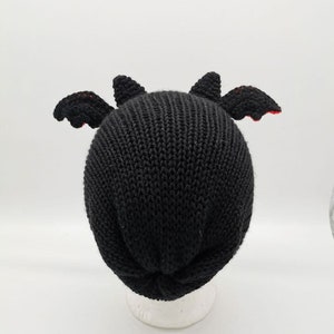 Bat Plush / Bat Beanie, Indie Clothing / Alt Clothing Made With Love - Etsy