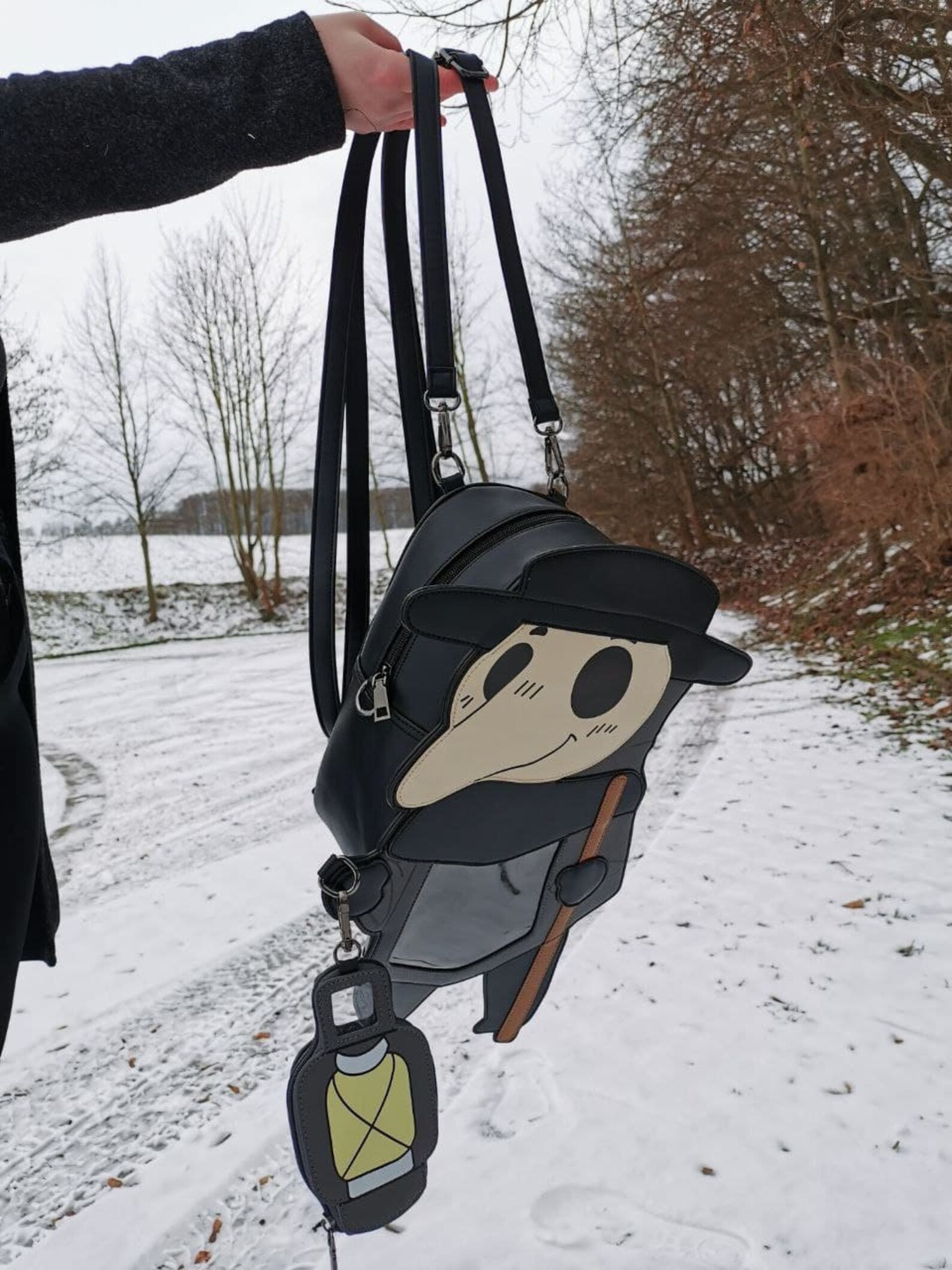Kawaii Plague Doctor Ita Bag, Cosplayer Bag, Gothic Fashion, Plague ...