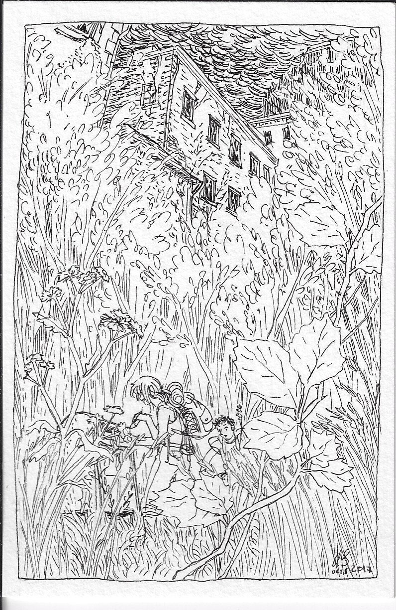 Original Ink Drawing - Etsy