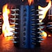 4in Black Spiked Bracer Gauntlet With 72 Spikes | Etsy