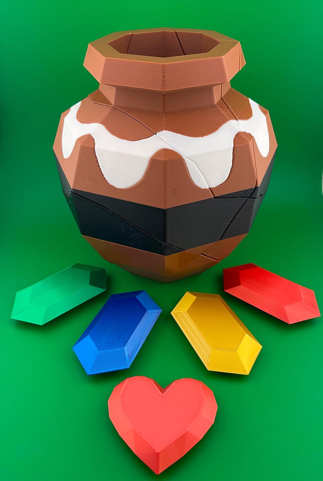 Large Legend of Zelda Breakable Pot With Rupees - Etsy