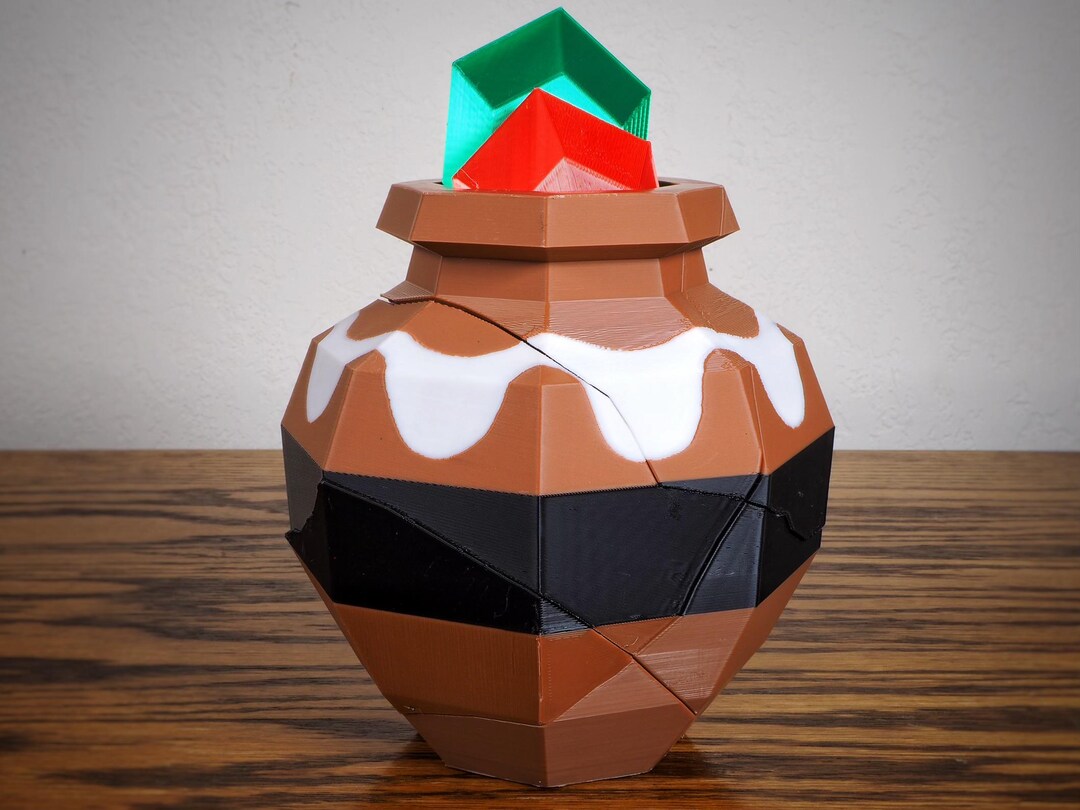 Legend of Zelda Breakable Pot With Rupees - Etsy