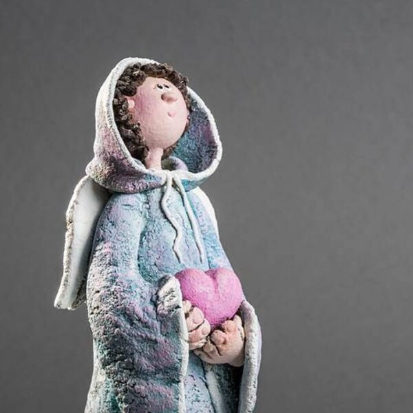 Polymer Clay Angel - Etsy